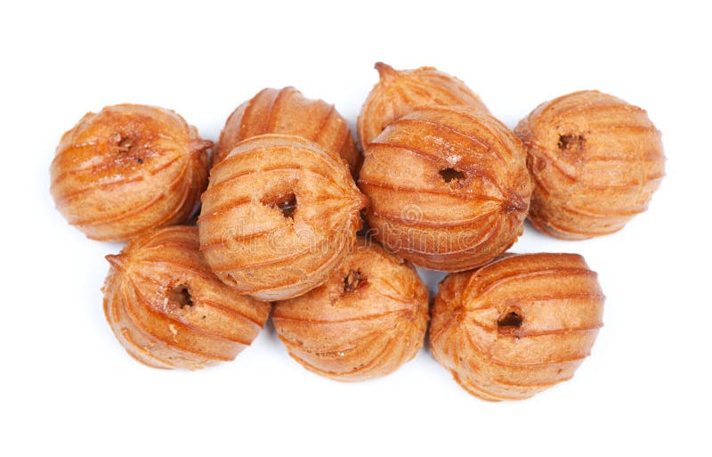 Group of Small Custard Cakes Stock Photo - Image of cake, choux: 164433018