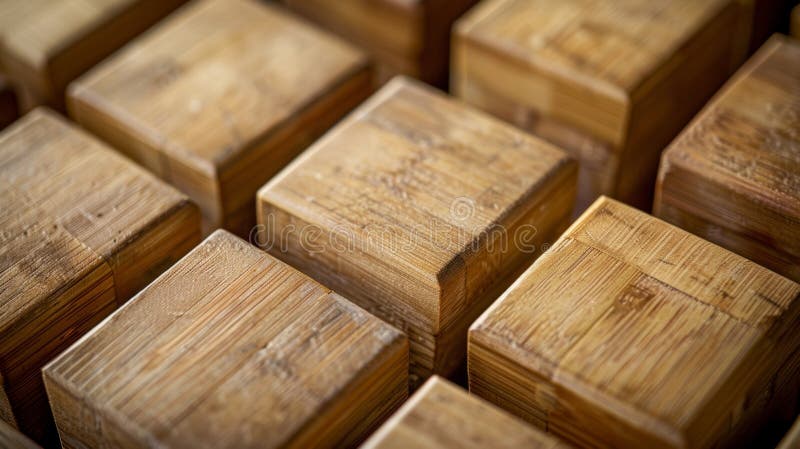 A Group of Small Lightweight Shipping Boxes Made from Bamboo a Highly ...