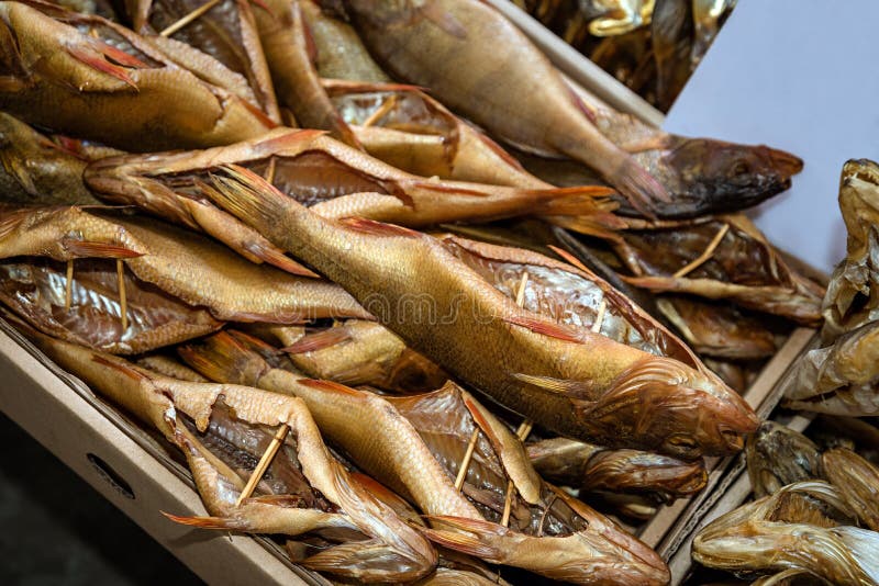 Group of smoked seafood stock image. Image of gourmet - 76255361