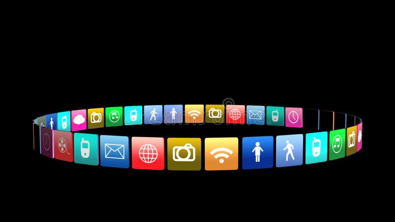 Social Icon Green Screen Bacgrounds Stock Footage - Video of chroma ...