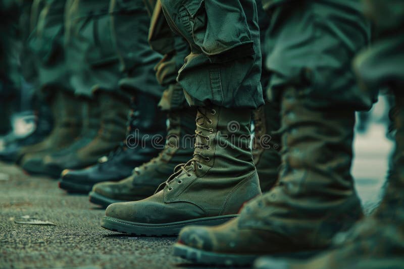 Group of soldiers stock image. Image of generated, troops - 376235819