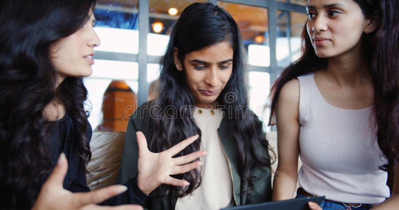 Group of South Asian Friends Talking - Friendship Concept Stock Photo ...