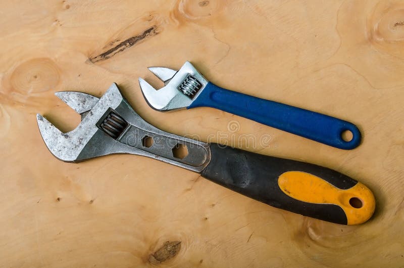 Group of spanners stock photo. Image of water, adjustable - 61981938