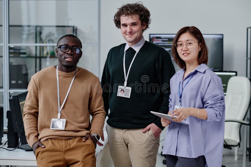 Group of it Specialists Working in Team Stock Photo - Image of success ...