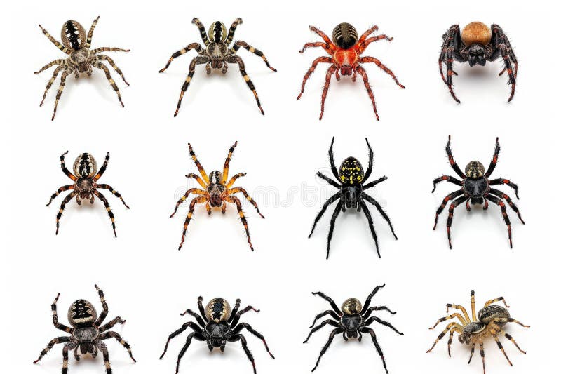 A Group of Spiders Sitting on Top of Each Other. Perfect for ...