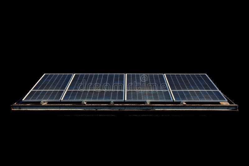 Group of Stacked Solar Panels with Sleek Design and Modern Aesthetic ...