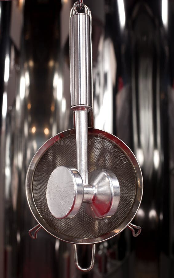 Group of Stainless Steel Kitchenware Stock Image - Image of silver ...