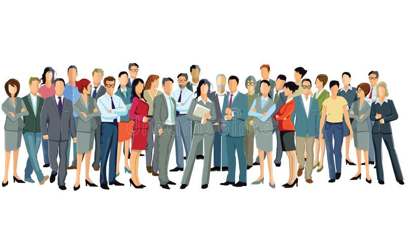 Group of Professionals stock vector. Illustration of line - 2295048