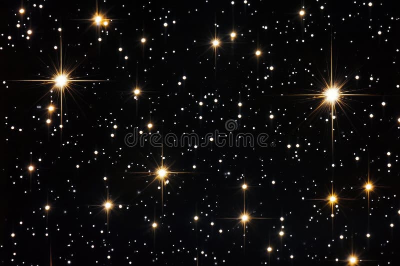 A Group of Stars Visible in the Dark Night Sky, Ideal for Use in ...