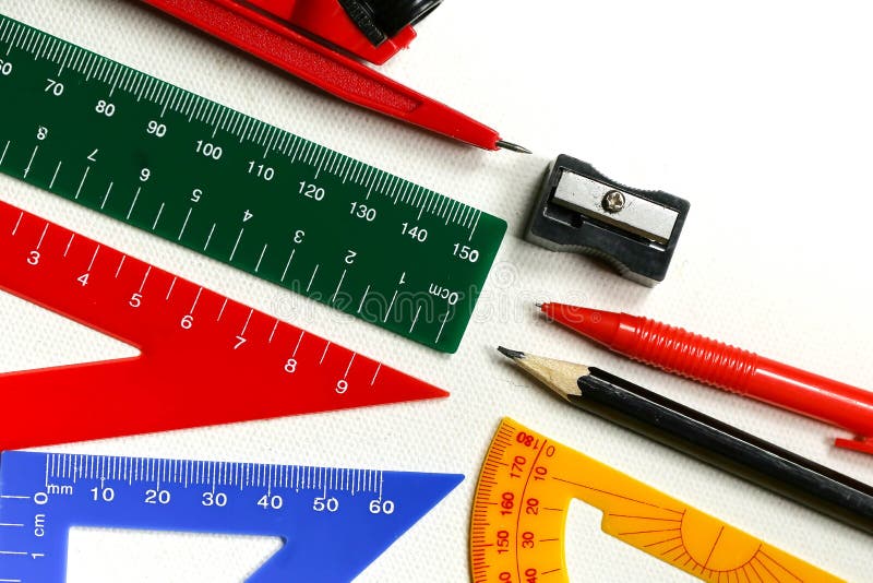 Group of Stationery Tools Educational Tools Supplies,back To School ...