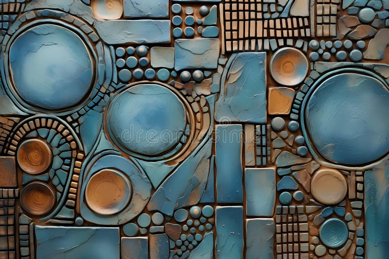 Colored Mosaic Tile Pattern, Desktop Background. Background for Web ...