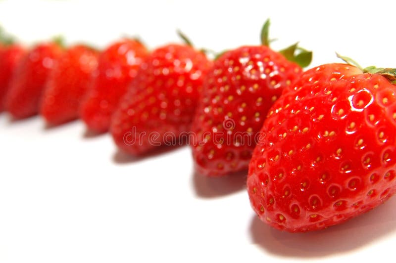 Group of strawberries stock image. Image of fresh, nutritional - 2417535