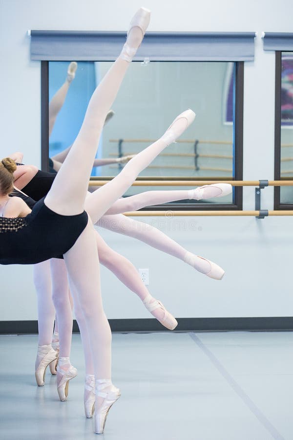 Group Strong Young Dancers Forming Pattern Their Legs Stock Photos ...