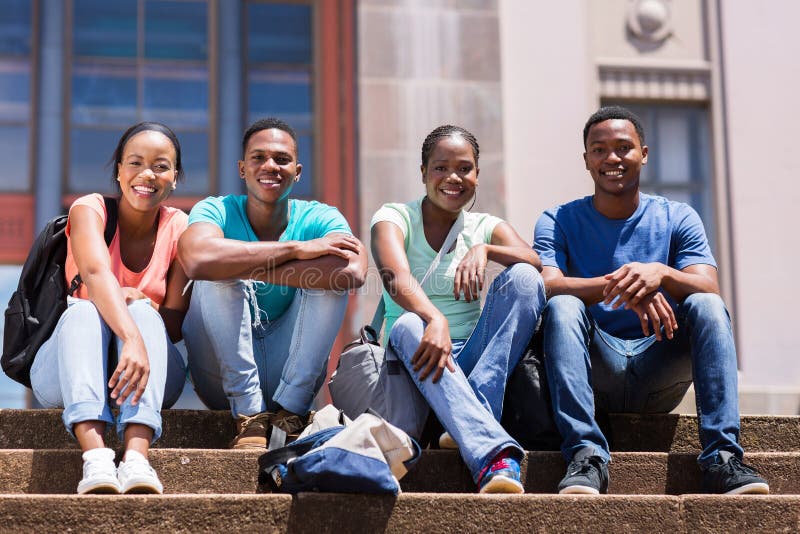 Group of student stock photo. Image of girls, backpack - 52804208