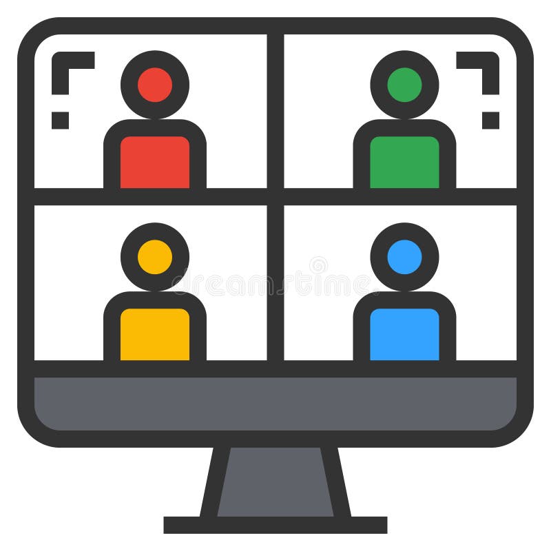 Group Student Icon Line Vector Stock Vector - Illustration of line ...