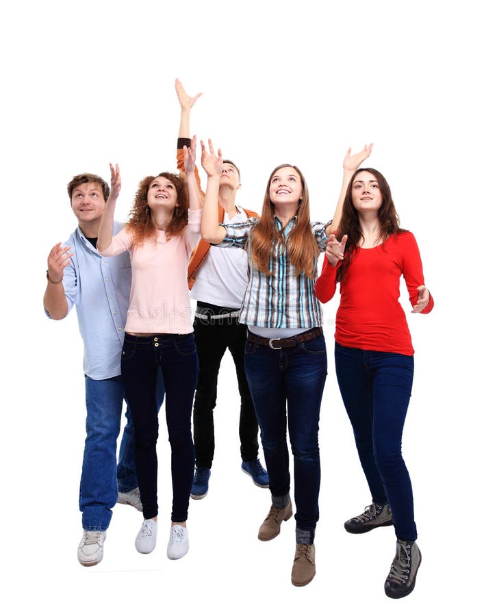 Group student isolated stock image. Image of exam, cute - 38432745