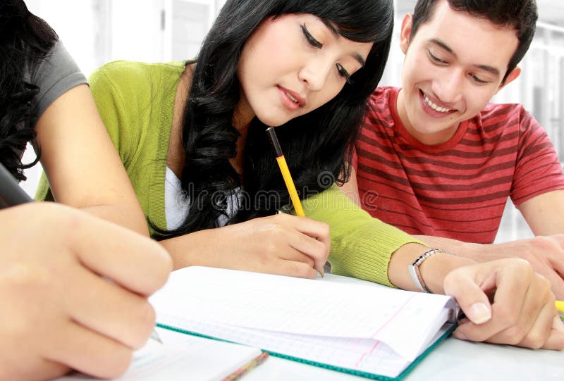 Group of students stock photo. Image of exam, class, book - 27603612