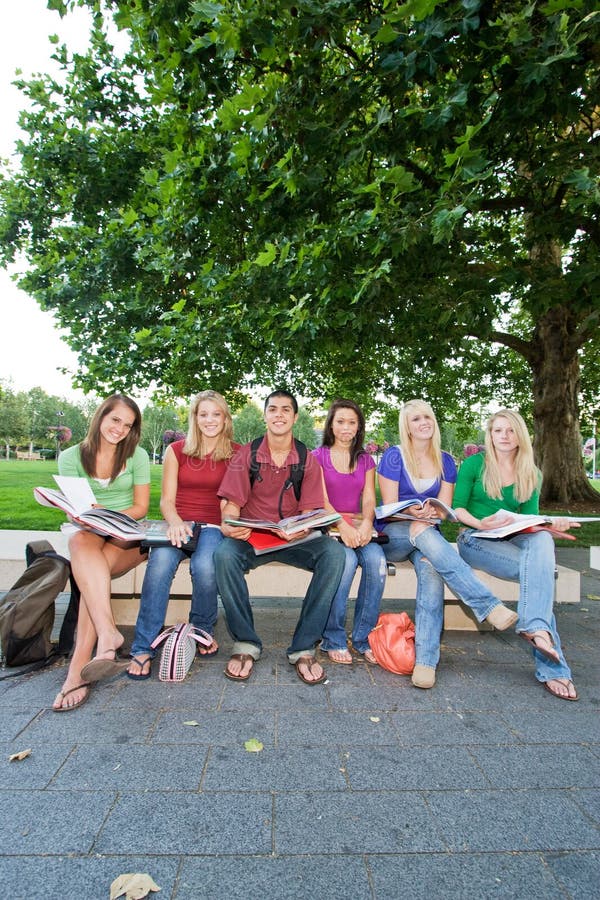 Group of Students stock image. Image of laughter, diverse - 7428063