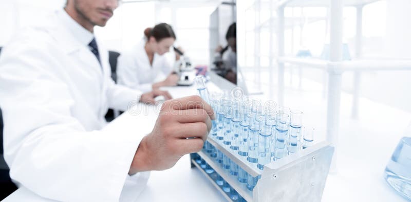 Group of Students Carried Experiment Stock Photo - Image of liquid ...