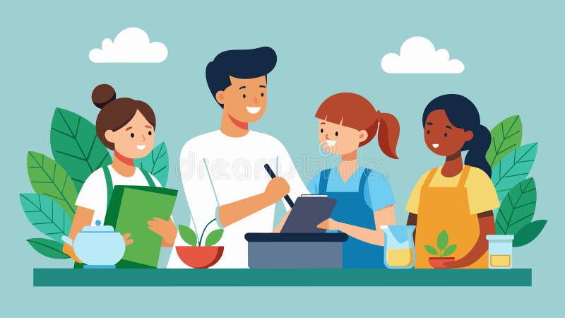 A Group of Students Eagerly Taking Notes As Their Instructor Educates ...