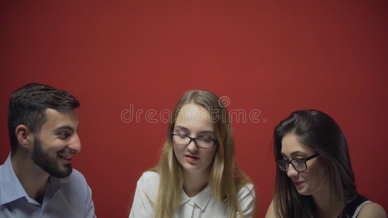 Father and Son Reading Book in Bed Together Stock Video - Video of ...