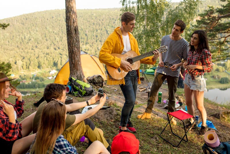 A Group of Students Having Great Time Together Stock Photo - Image of ...
