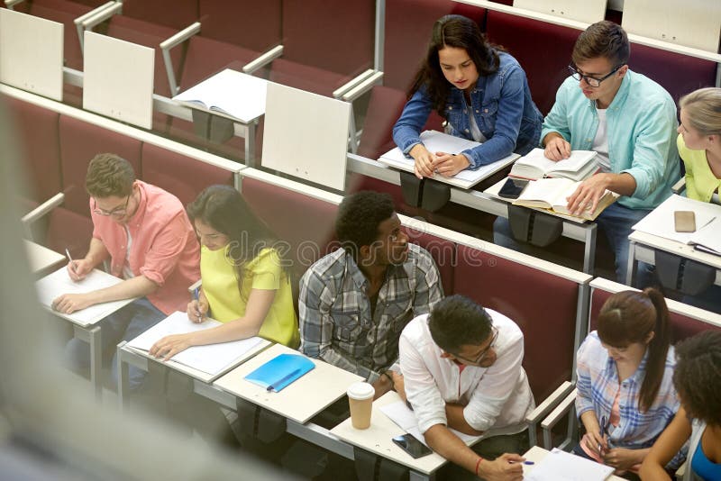 Unfocused students stock image. Image of group, modern - 3394801