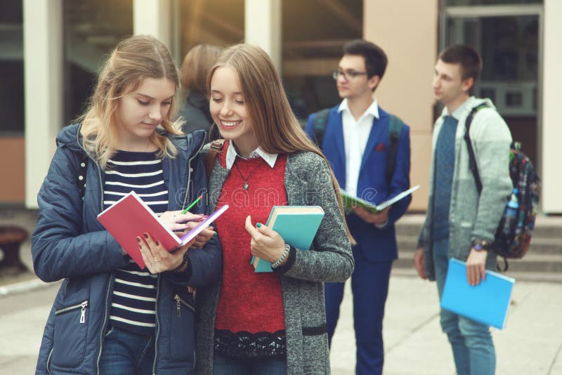 Students Prepare for Classes Stock Photo - Image of command, classes ...