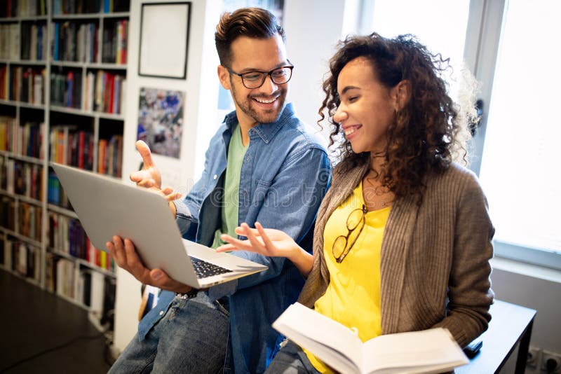 Study in a library stock image. Image of asain, bibliophile - 25784805