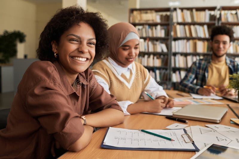 Group of Students Studying Foreign Language Stock Photo - Image of ...