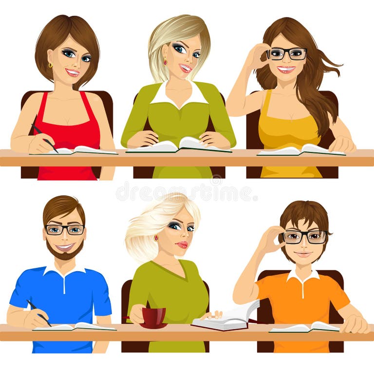 Group Writing Stock Illustrations – 47,550 Group Writing Stock ...