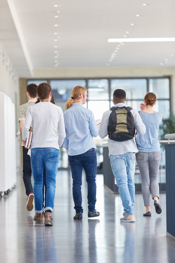 Group of Students and Their Teacher at the Laptop Stock Photo - Image ...