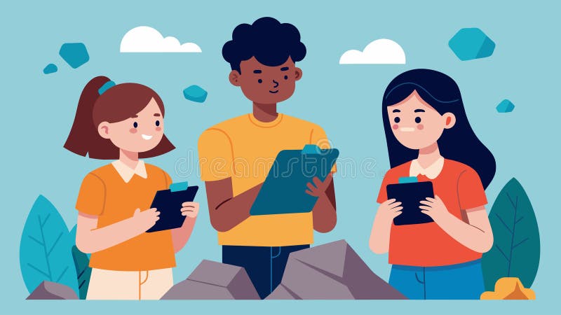 Students Taking Notes Stock Illustrations – 158 Students Taking Notes ...