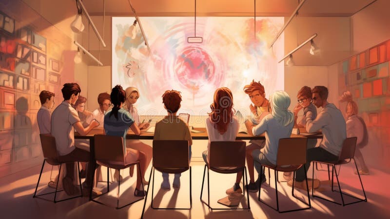 Students Working Hard Stock Illustrations – 66 Students Working Hard ...