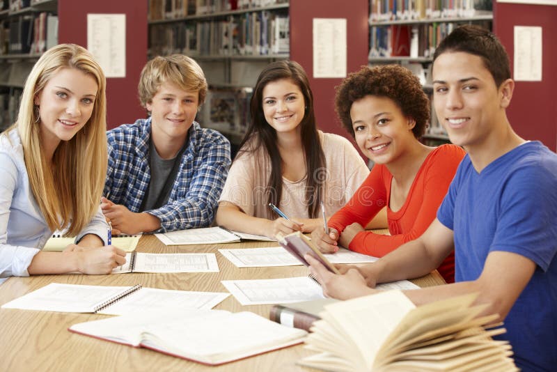 Students Working at Desks in Chinese School Stock Image - Image of ...