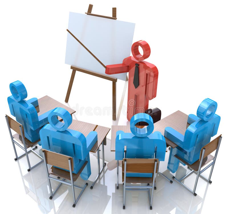 Group study stock illustration. Illustration of read - 21805966