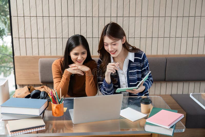 Group Study and Social Learning. Engaging Discussion between Friends ...