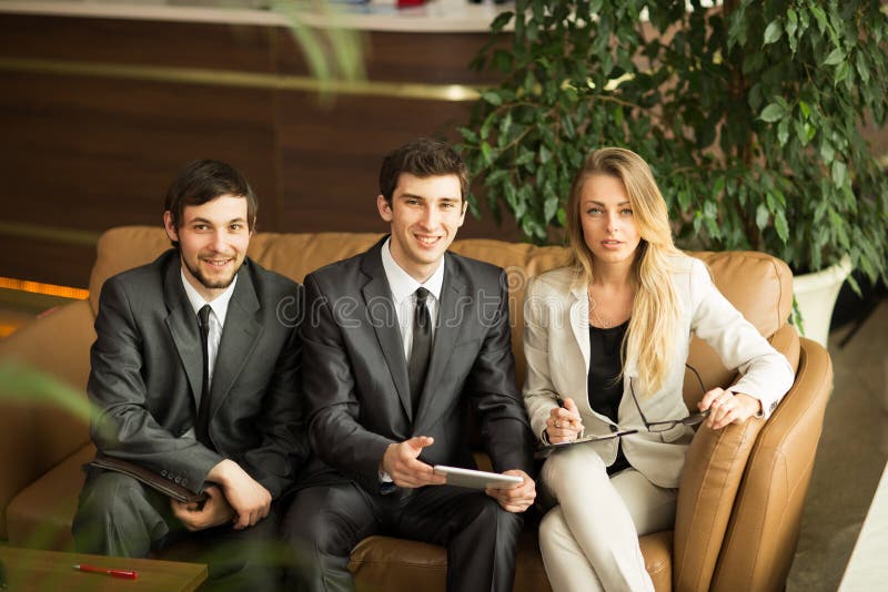 A Group of Successful Businessmen. Stock Photo - Image of businessmen ...