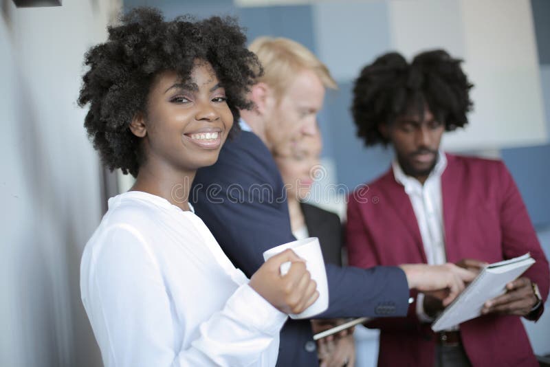 Group of Successful Diverse Business Partners Having a Business Meeting ...