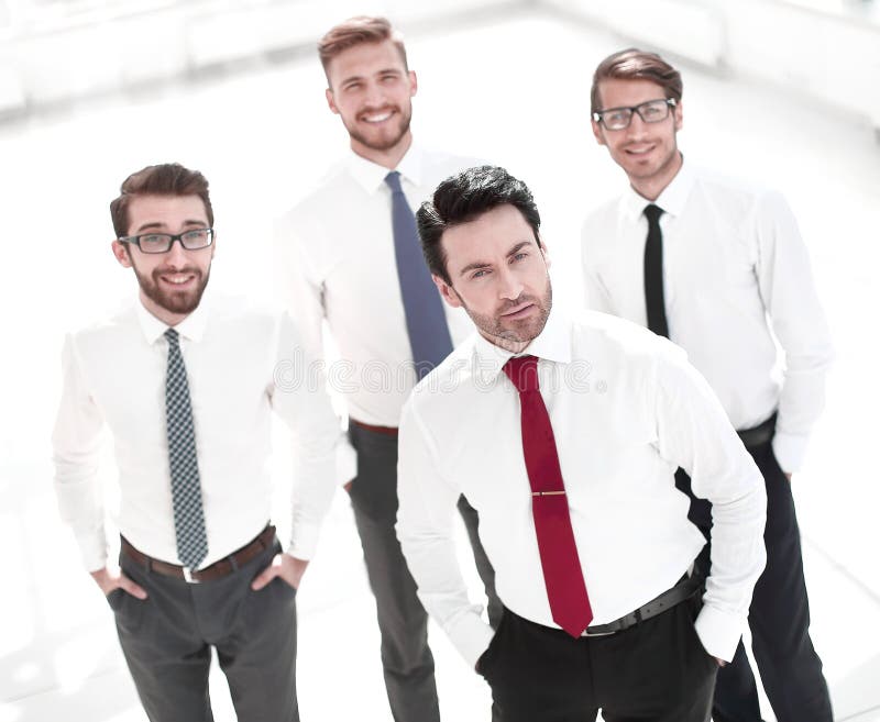 Group of Successful Employees Looking at the Camera Stock Photo - Image ...