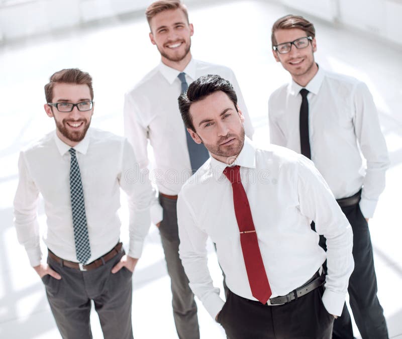 Group of Successful Employees Looking at the Camera Stock Photo - Image ...