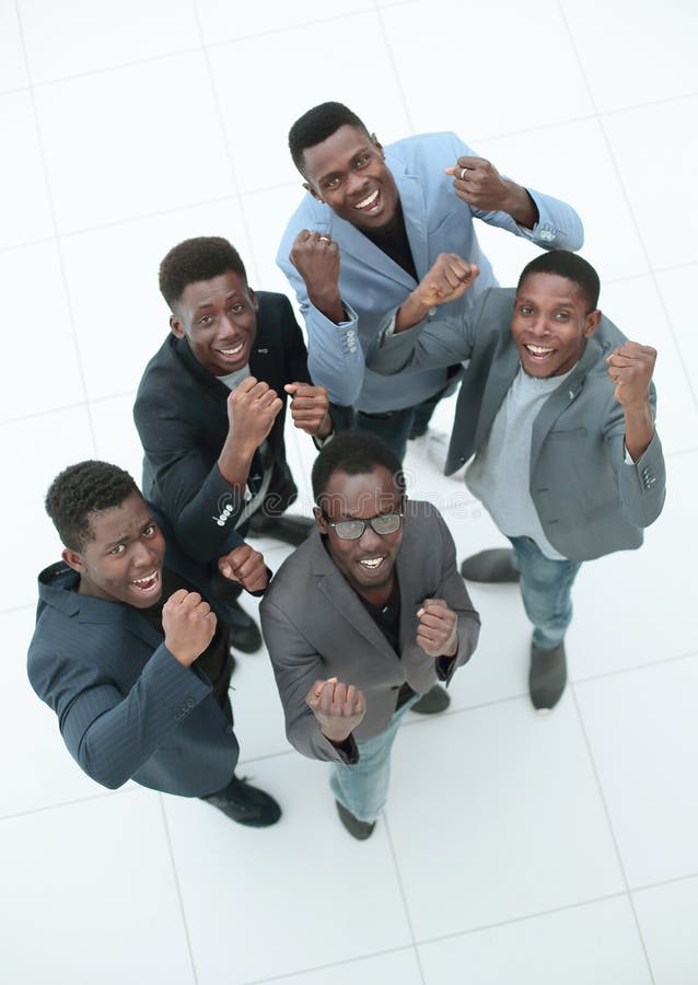 Group of Successful Young People Looking at the Camera Stock Photo ...