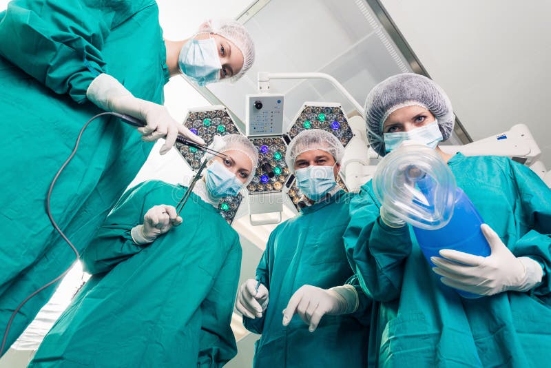 Group of surgeons stock image. Image of doctor, operate - 37244541