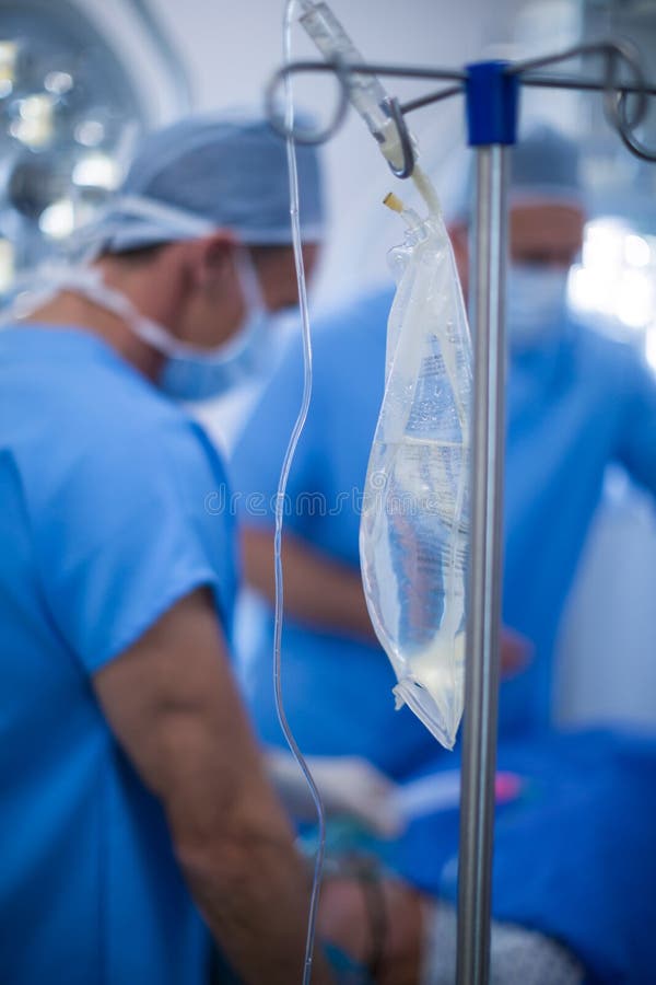 Group of Surgeons Performing Operation in Operation Room Stock Image ...
