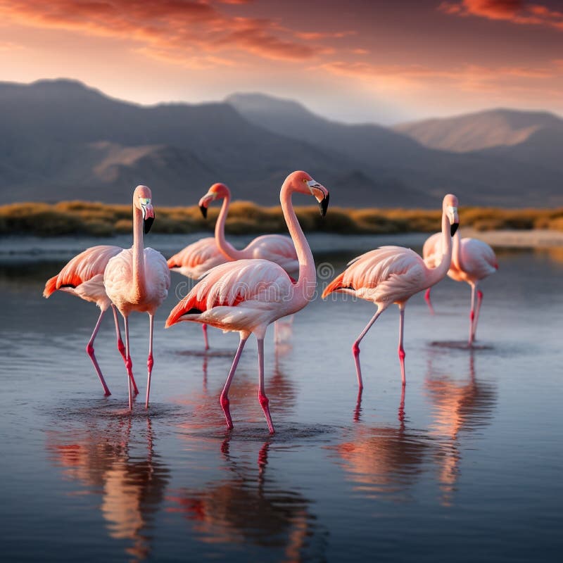 Group of Swan Generated by AI Tool Generated by AI Tool Stock ...