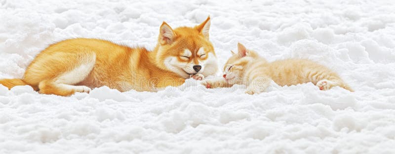 Group of Sweet Pets Against a White Backdrop Stock Image - Image of ...