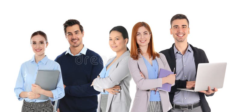 Group of Teachers on Background. Banner Design Stock Photo - Image of ...
