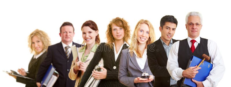 Group Team of Business People Stock Photo - Image of company, headshot ...