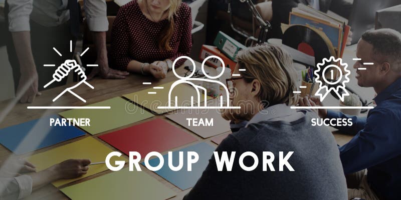 Group Team Work Organization Concept Stock Photo - Image of people ...