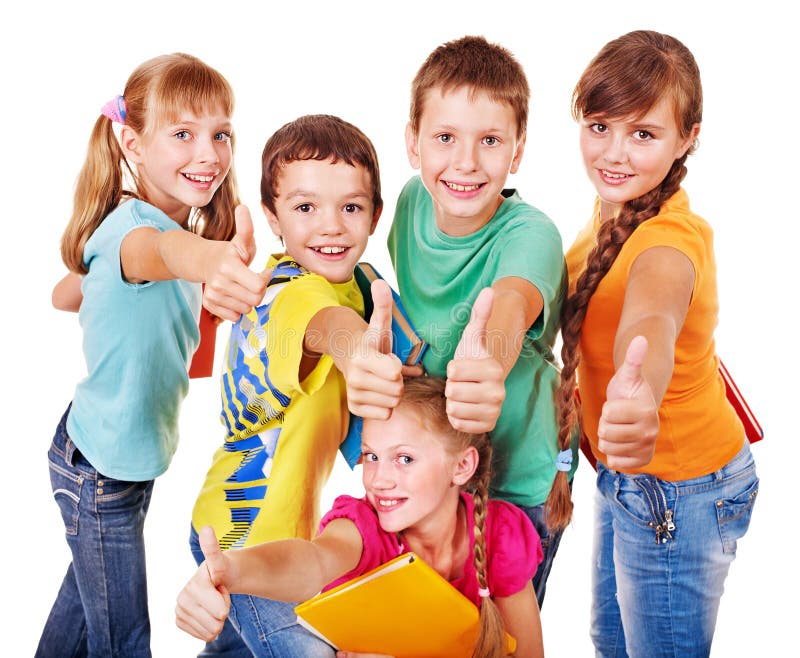 Group of teen people. stock photo. Image of people, isolated - 26671496